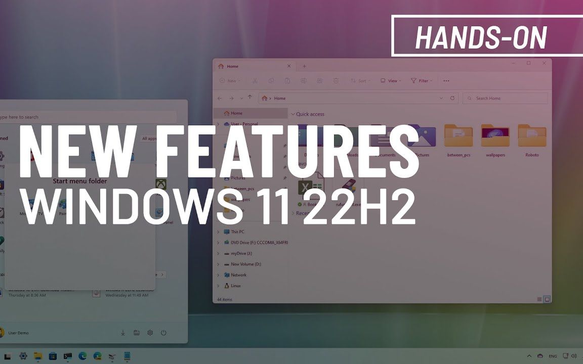 [部分中英双字]Windows 11 22H2更新全一览
