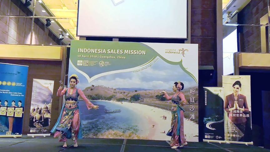 现场欣赏印尼爪哇传统舞蹈,感受热带海岛魅力