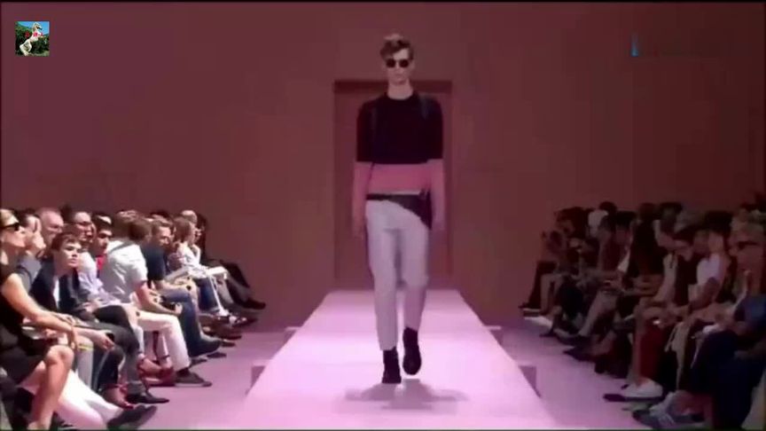 国际时尚男模走秀,极致的男模色彩展示