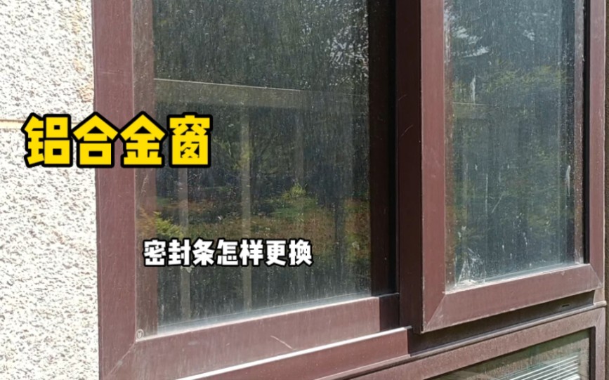 铝合金窗户密封条怎么更换?学会这种方法,能省不少钱