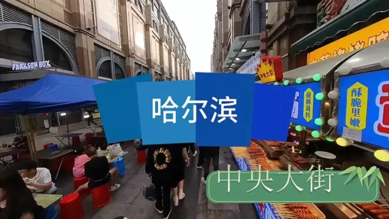 出行记录,哈尔滨,中央大街