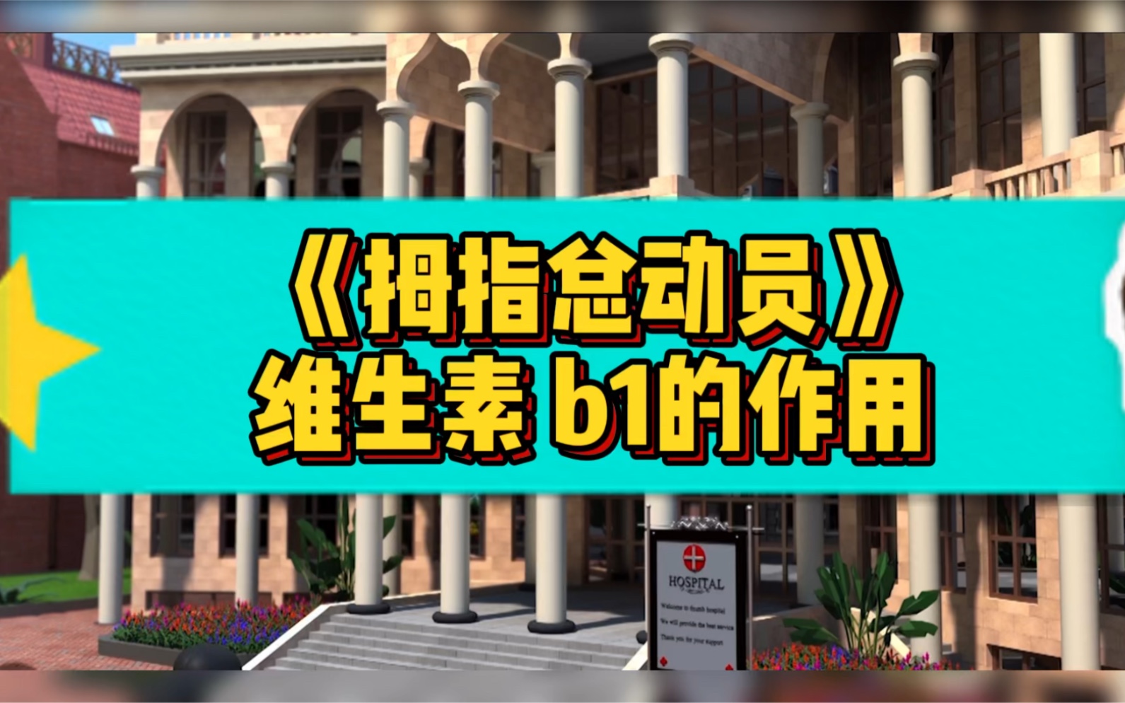 维生素B1的作用!