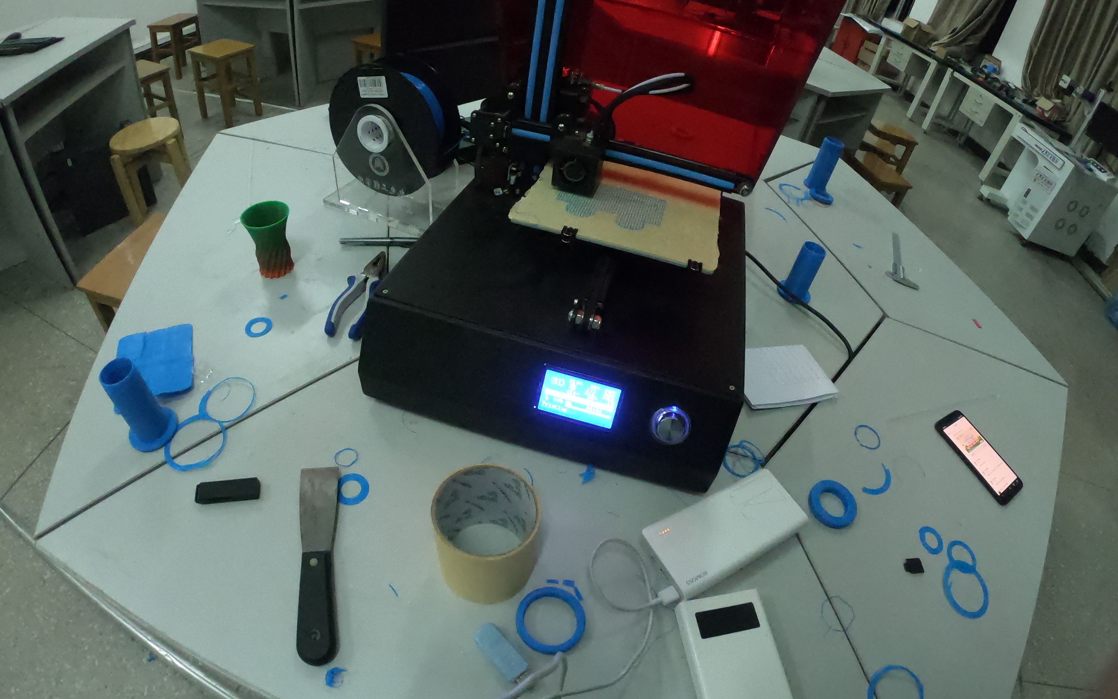 充分地在实验室里搞事情