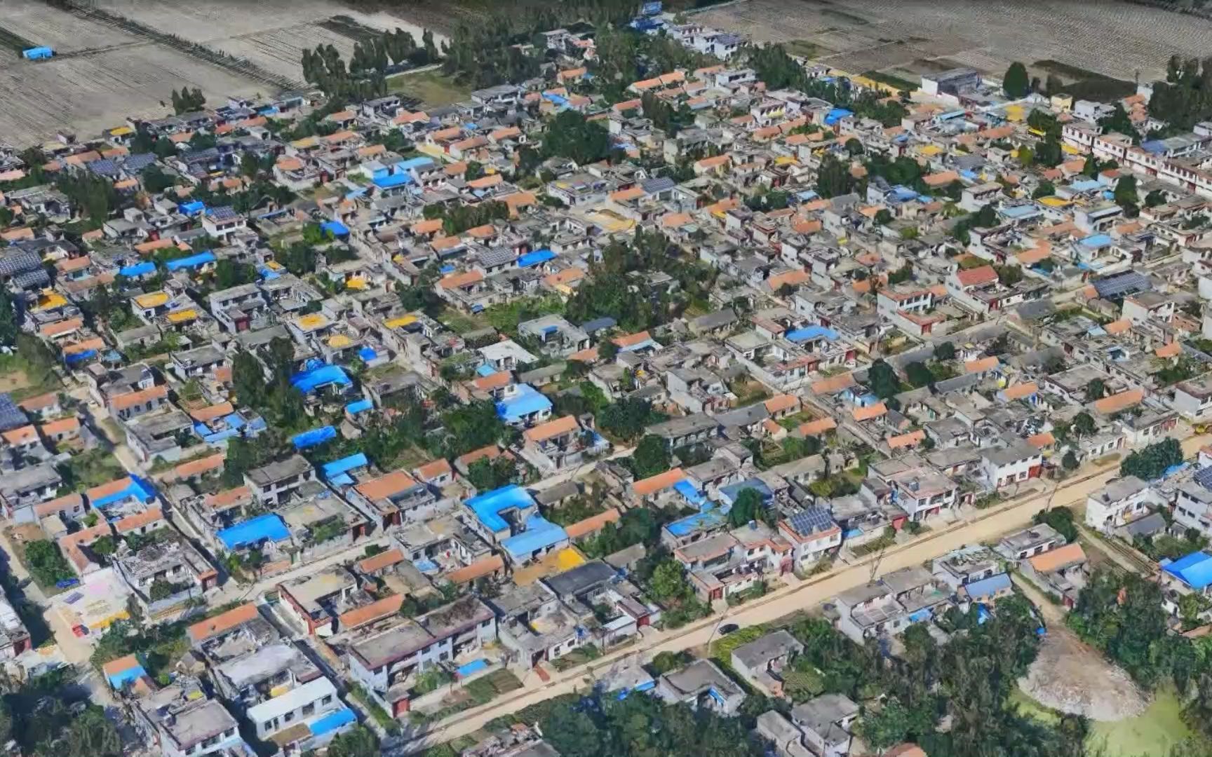 实景三维看美丽乡村