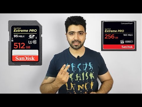 最好的SD和CF记忆卡为您的相机?