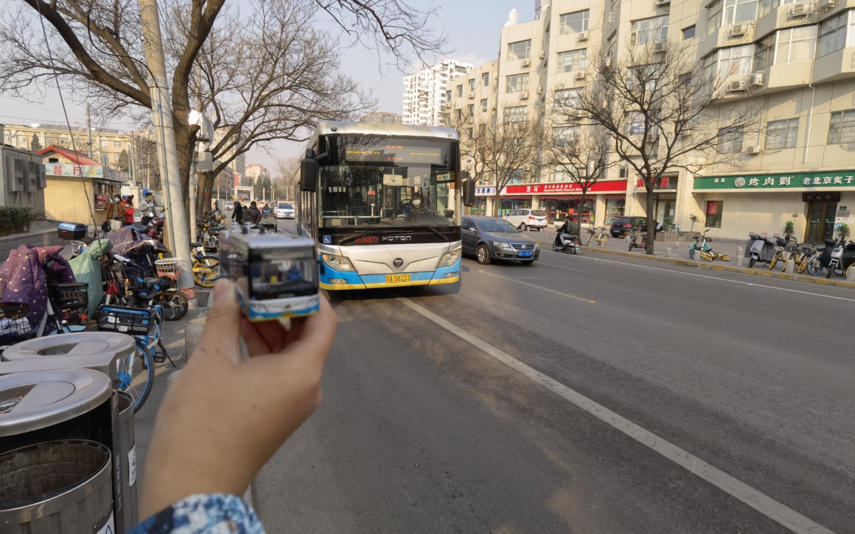 【POV•7】北京公交116路无轨电车(地铁柳芳站-龙潭公园)第一人称...