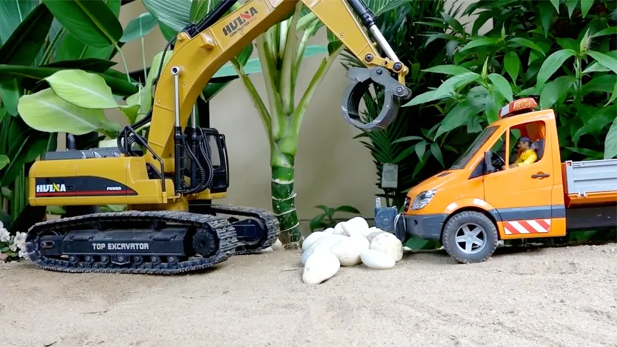 工程车动画片大全 早教启蒙益智动画 儿童动画 挖掘机视频