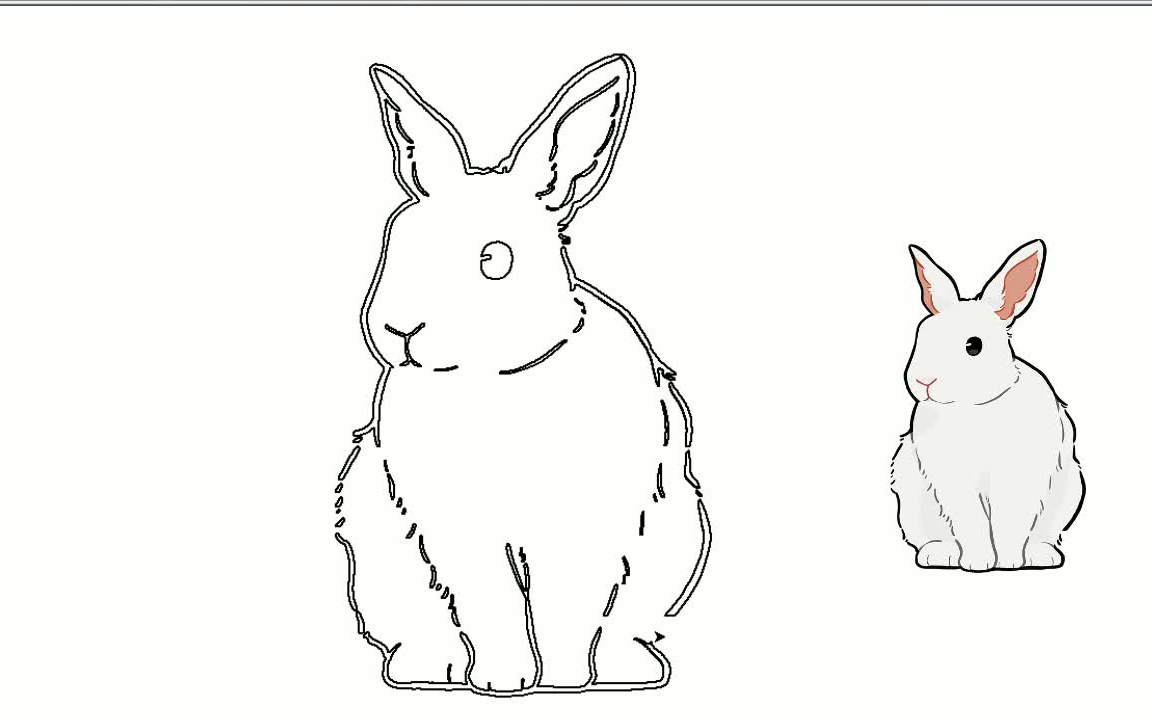 用turtle画轮廓图【python篇】