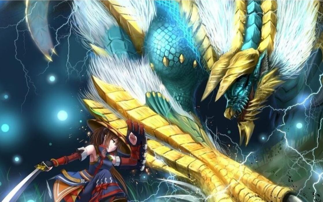 初见雷狼龙!朋友听说过农夫三拳吗?怪物猎人P3