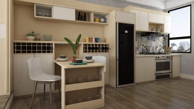 冰箱究竟放在哪里好?过来人告诉你,放这里方便又舒适!