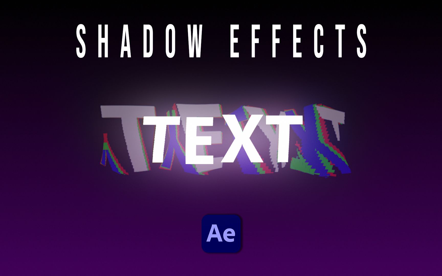 【AE教程】3D旋转变形文本效果动画|片头适用|After Effects基础教程