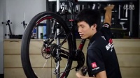 山地车自行车调整变速器防止跳齿掉链 解决办法