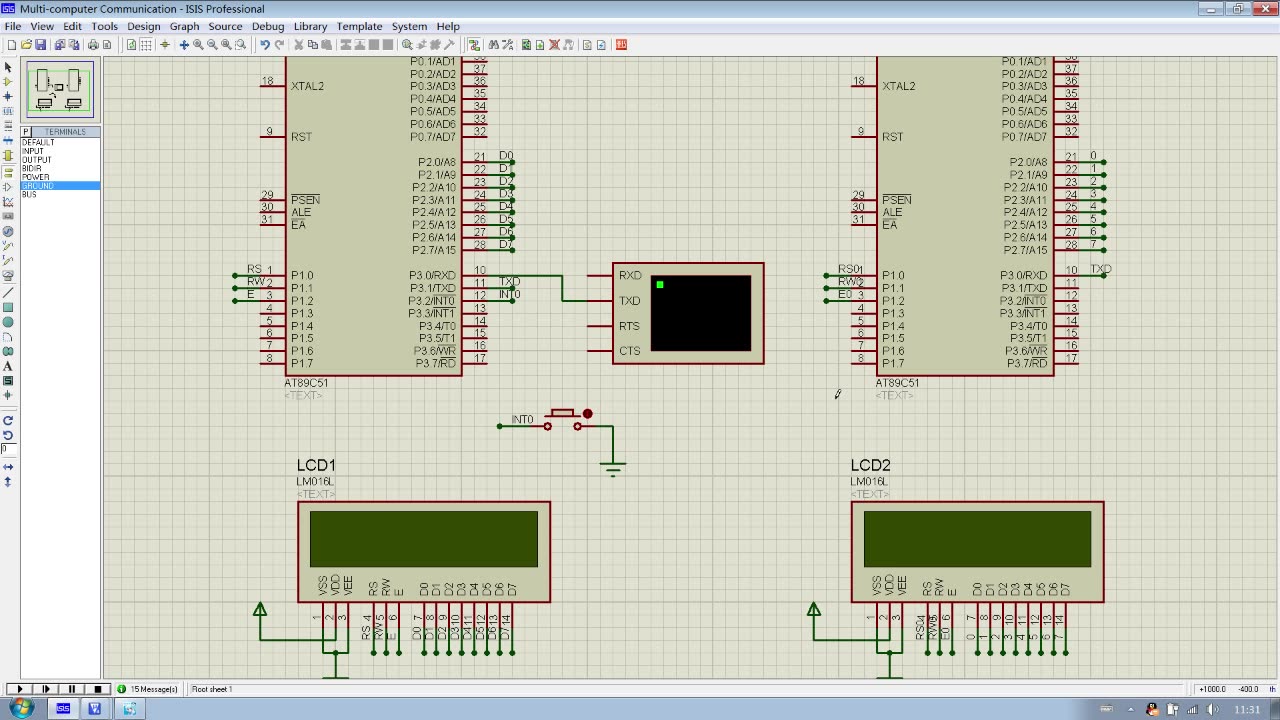 基于51单片机的多机通信系统