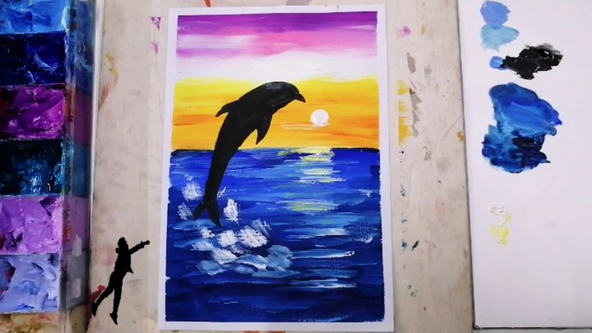 35.原来水粉画这么简单