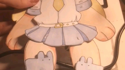 【手工】听说你们喜欢纸片人?可动纸片人展示