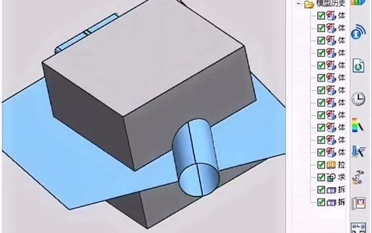 ug建模玩的好,产品分模步骤少