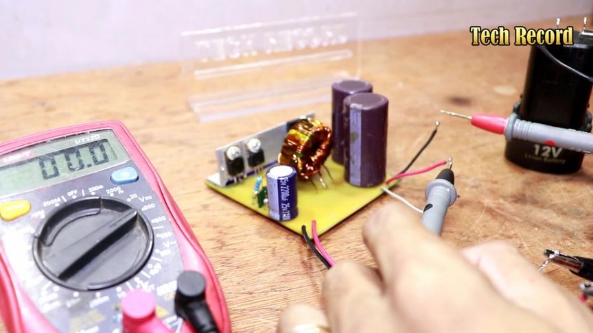 使用12v至43v电池时,将前置逆变器功率放大器功率设为500瓦