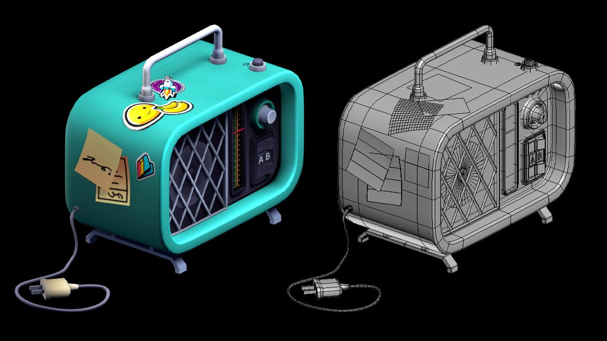 【3Dmax建模】从0开始教你,简单“收音机”模型案例讲解