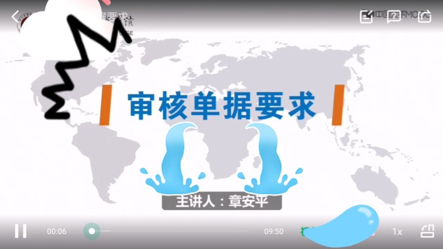 审核信用证最重要的单据条款的审核。一定要细心奥