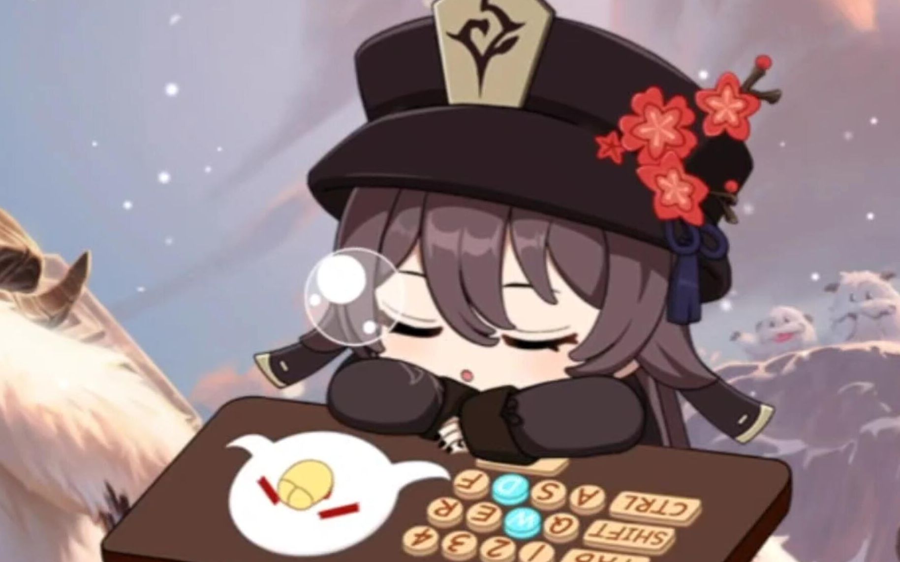 【手鼓猫模型展示】可爱的胡桃桌宠