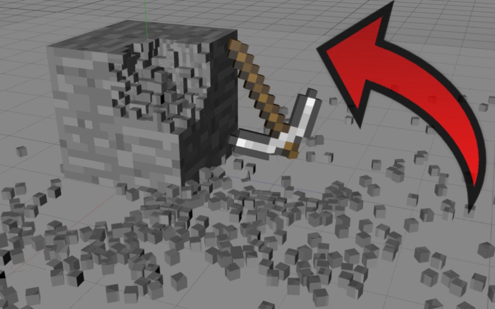 C4D【破碎方块动画】效果(2020)