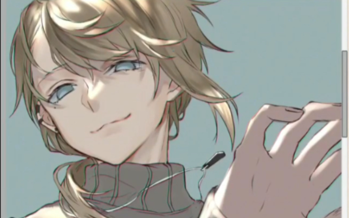 日本插画师用软件(SAI)绘制的动漫人物过程!造型美型光影唯美(3)