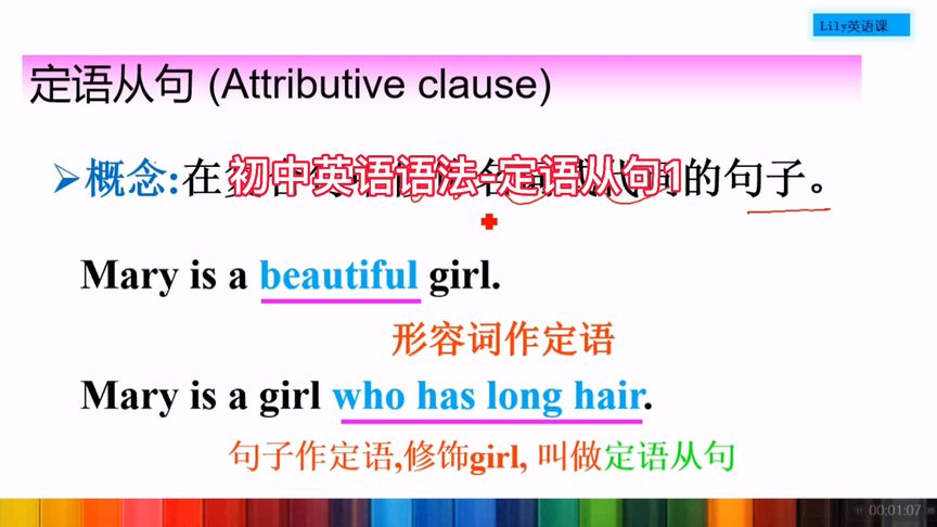 初中英语语法-定语从句1