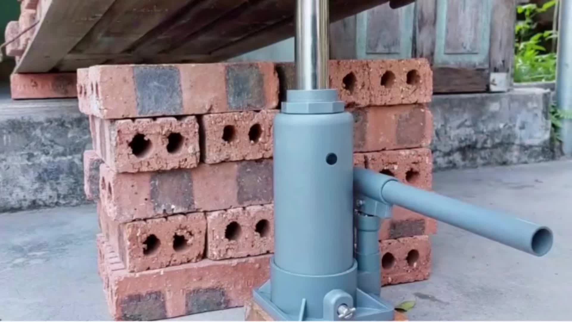 用PVC管制作液压千斤顶,这也太牛了吧,看完了解千斤顶工作原理