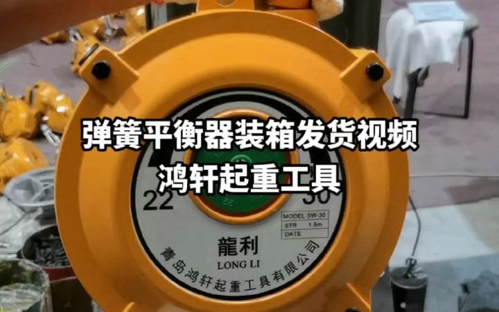 龙利弹簧平衡器整装待发期待你来青岛鸿轩起重工具