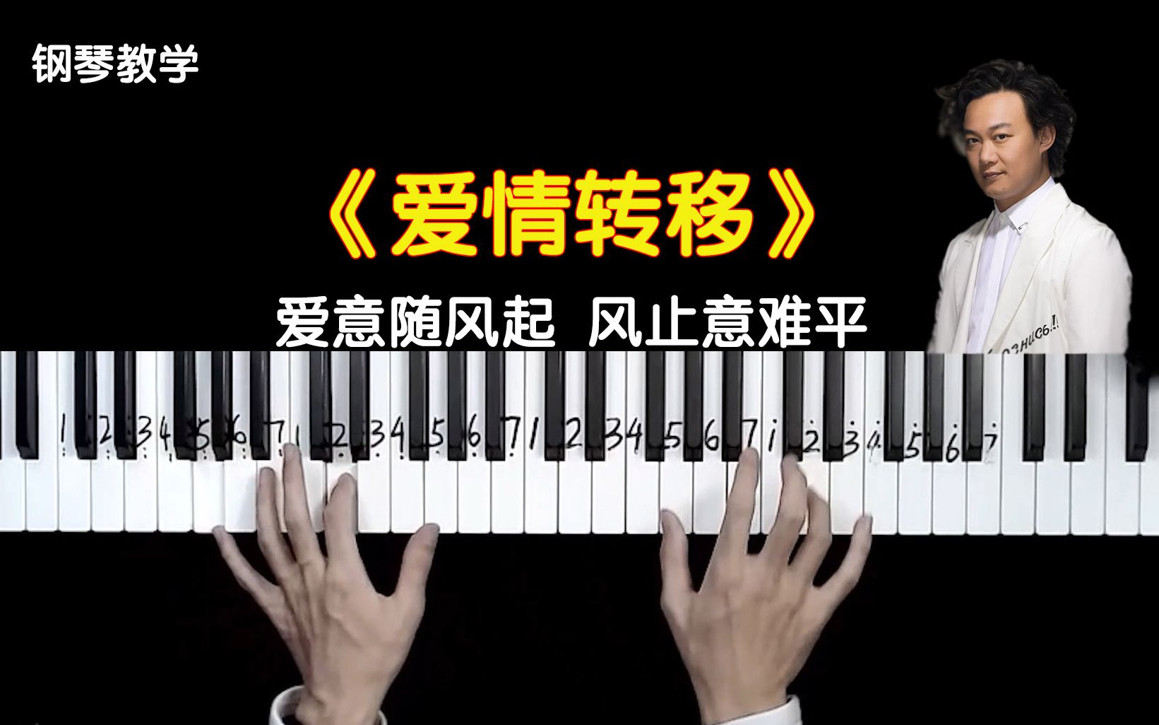 【钢琴】陈奕迅《爱情转移》