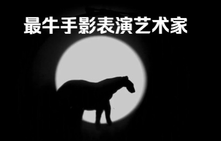 最牛的手影表演艺术家,用影子模仿各种动物,太像了;