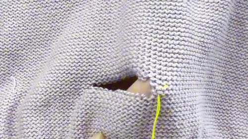 衣服破洞织补法大全 谁还不会修补一根线呢