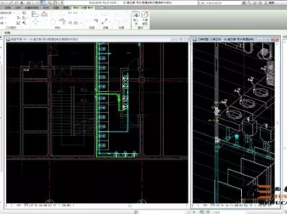 【必易BIM-Revit给排水系列教程】第三章-5雨水管道绘制及管路附件...