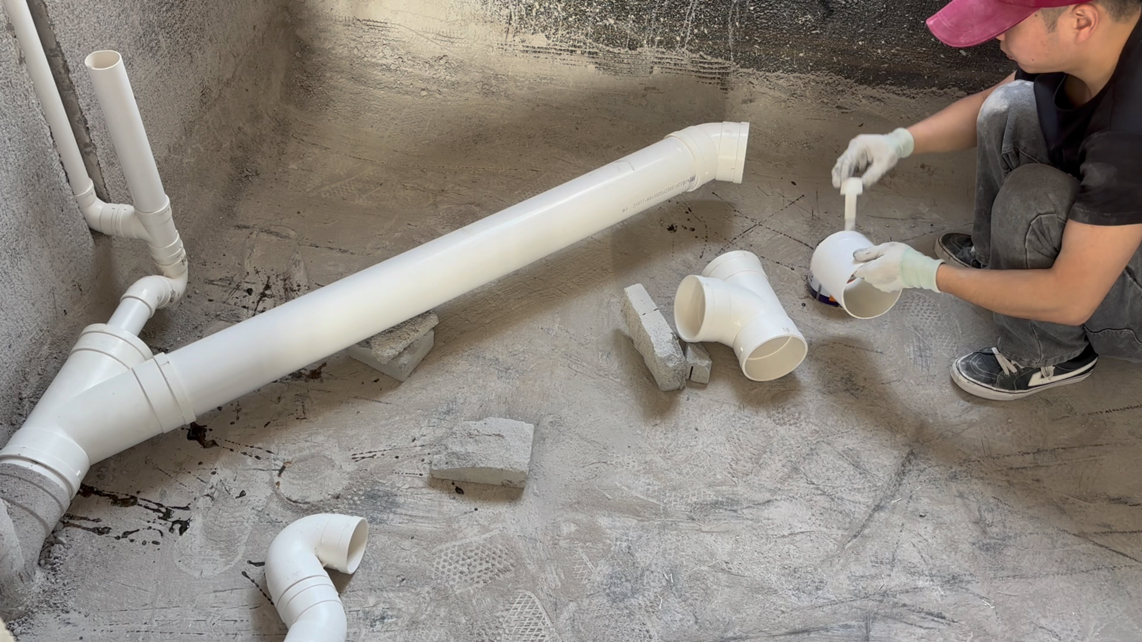 卫生间排水管安装,纯干货