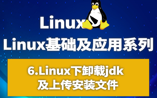 Linux零基础入门教程-Linux基础及应用系列-Linux下卸载jdk及上传安装...