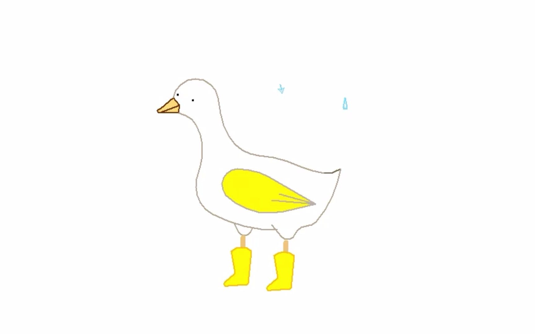 python入门,海龟画图,穿雨鞋的小鸭