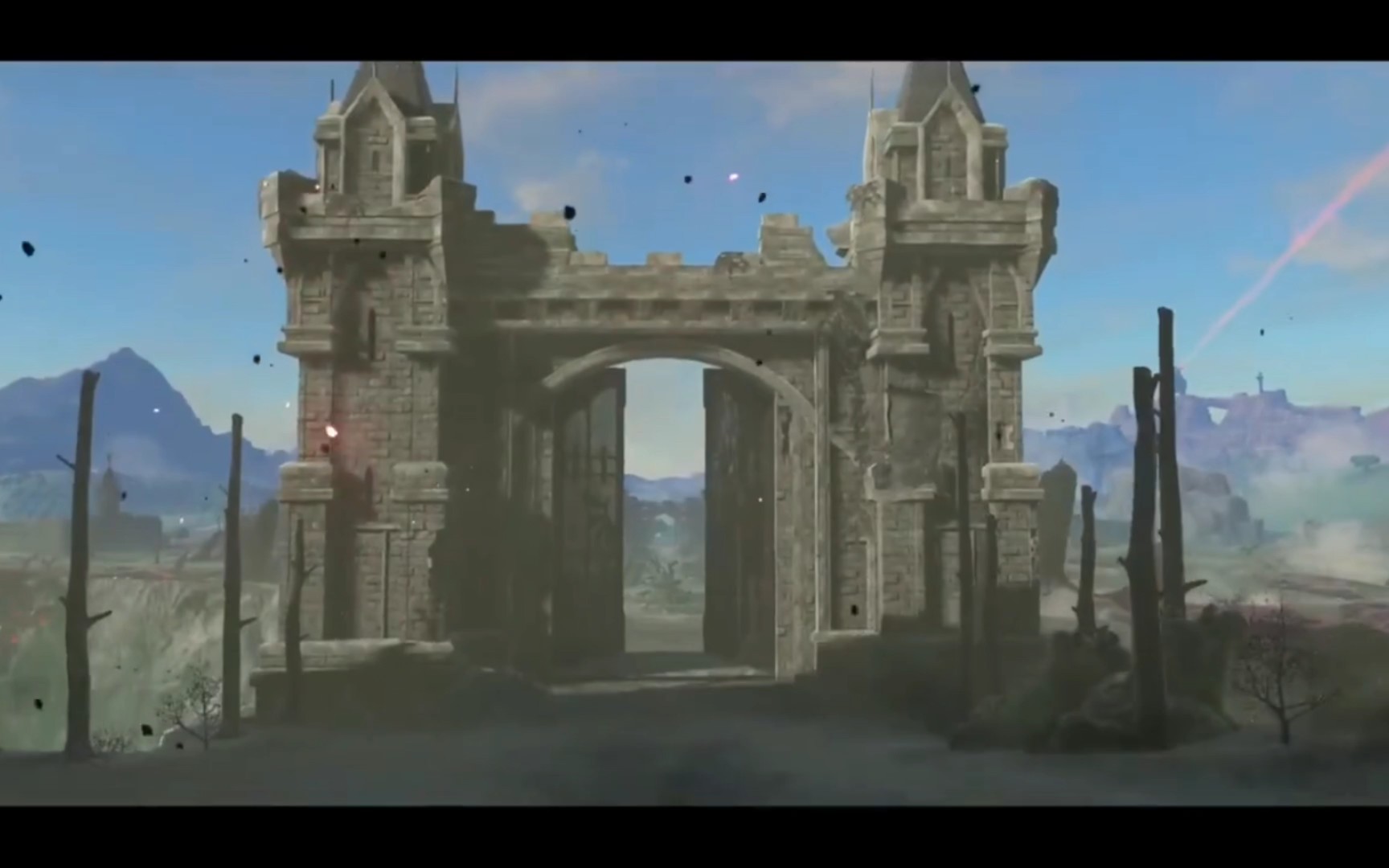 『塞尔达传说』第一视角林克与塞尔达公主逃生路线