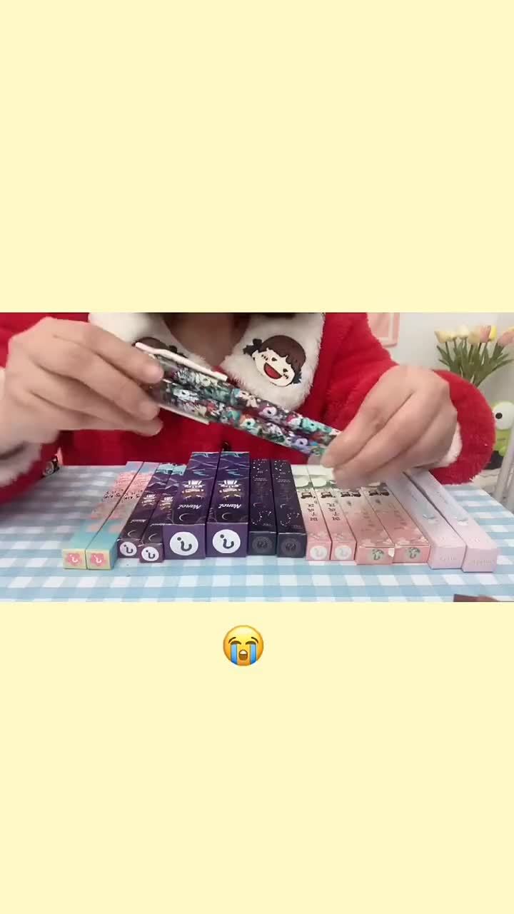 把文具盲盒都拆了!开箱视频拆盲盒开学