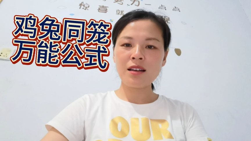 “鸡兔同笼”万能公式