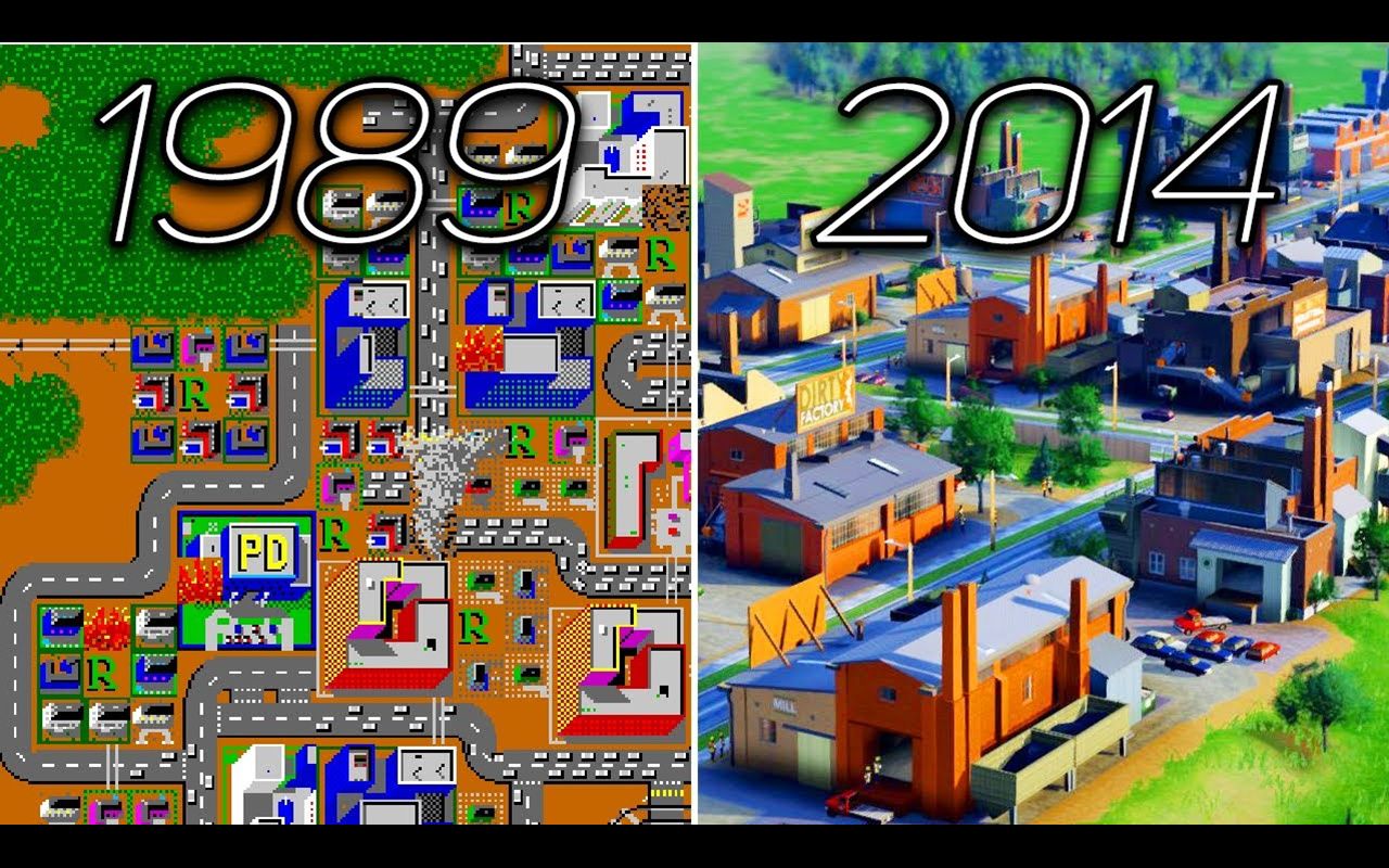 模拟城市进化史 SimCity Games 1989-2014