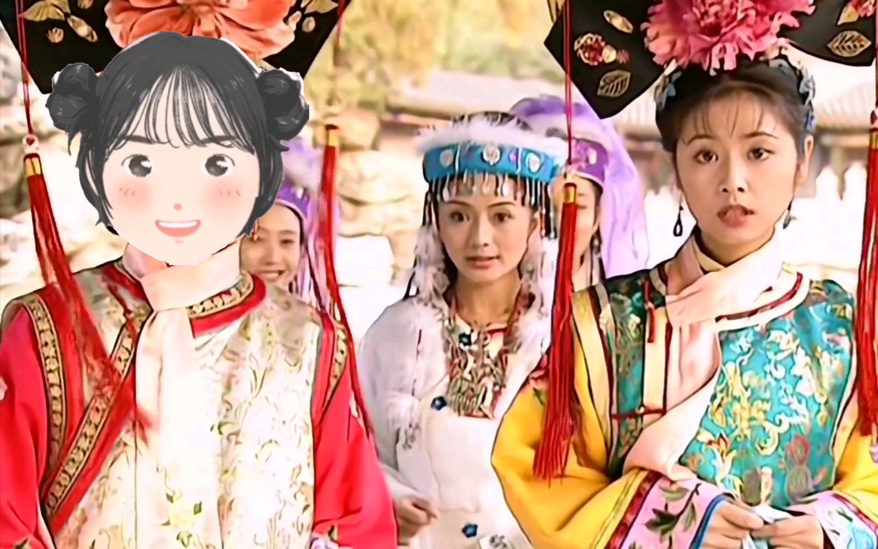 还珠格格——狭路相逢,老佛爷要给含香换装。机灵鬼小燕子见事不好,...