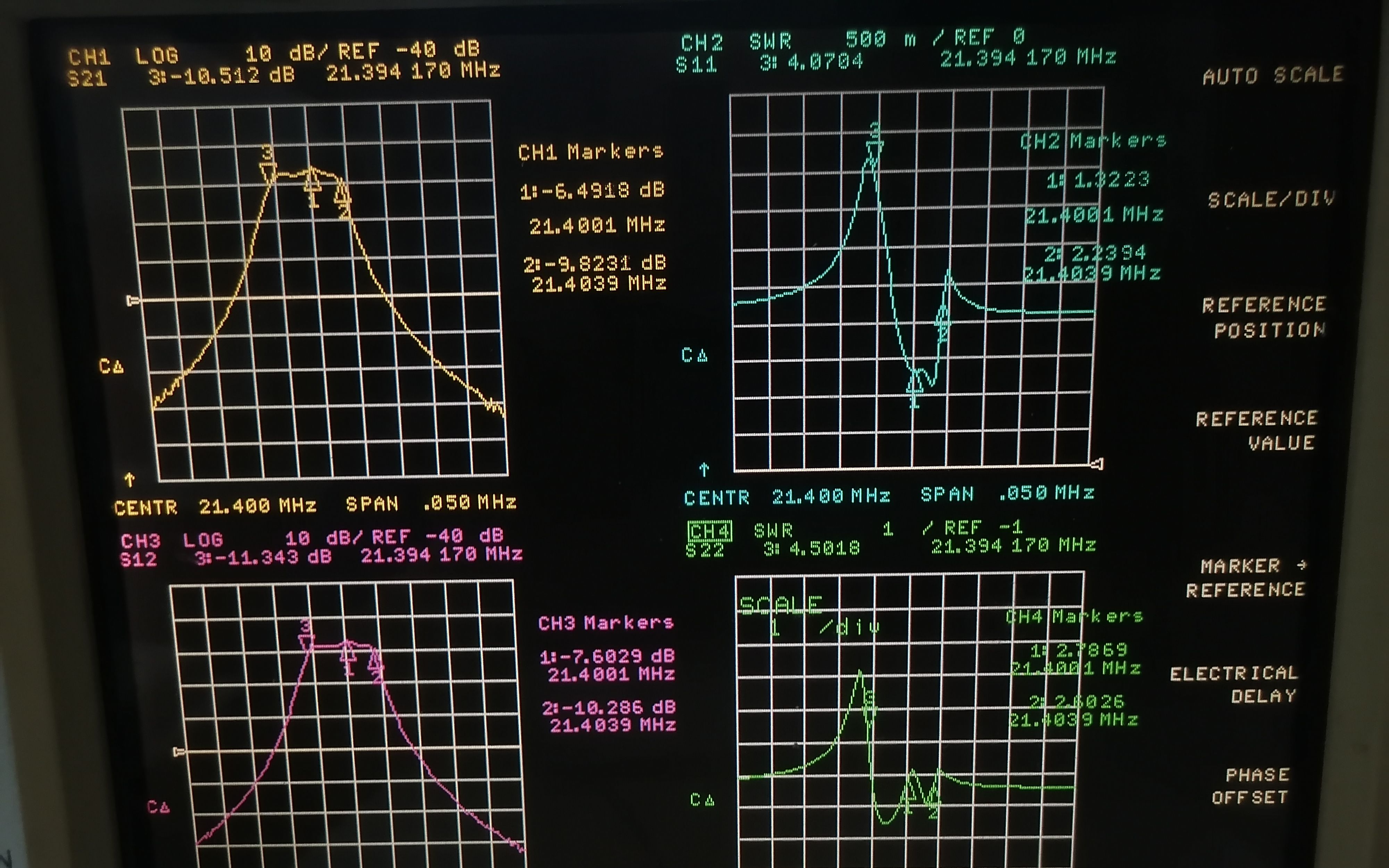 筛选晶体滤波器,故障率五五开~~o(>_