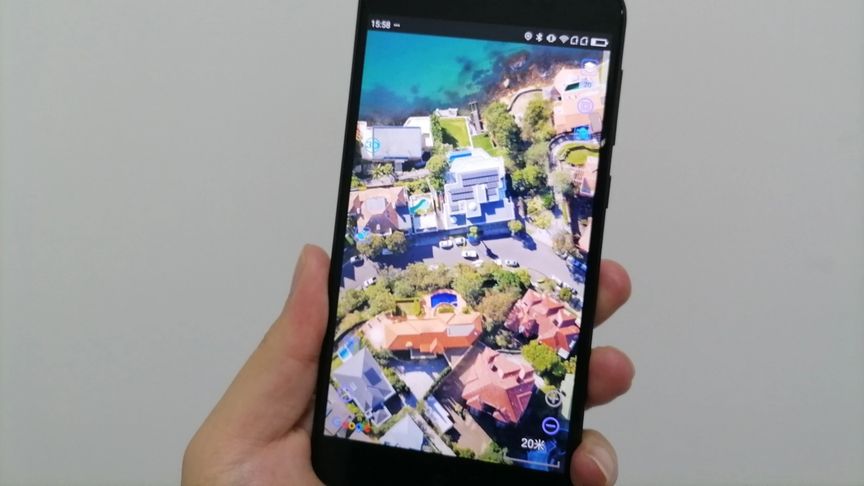 教你连接手机卫星地图,可以定位到你家,屋顶、院子都可看清