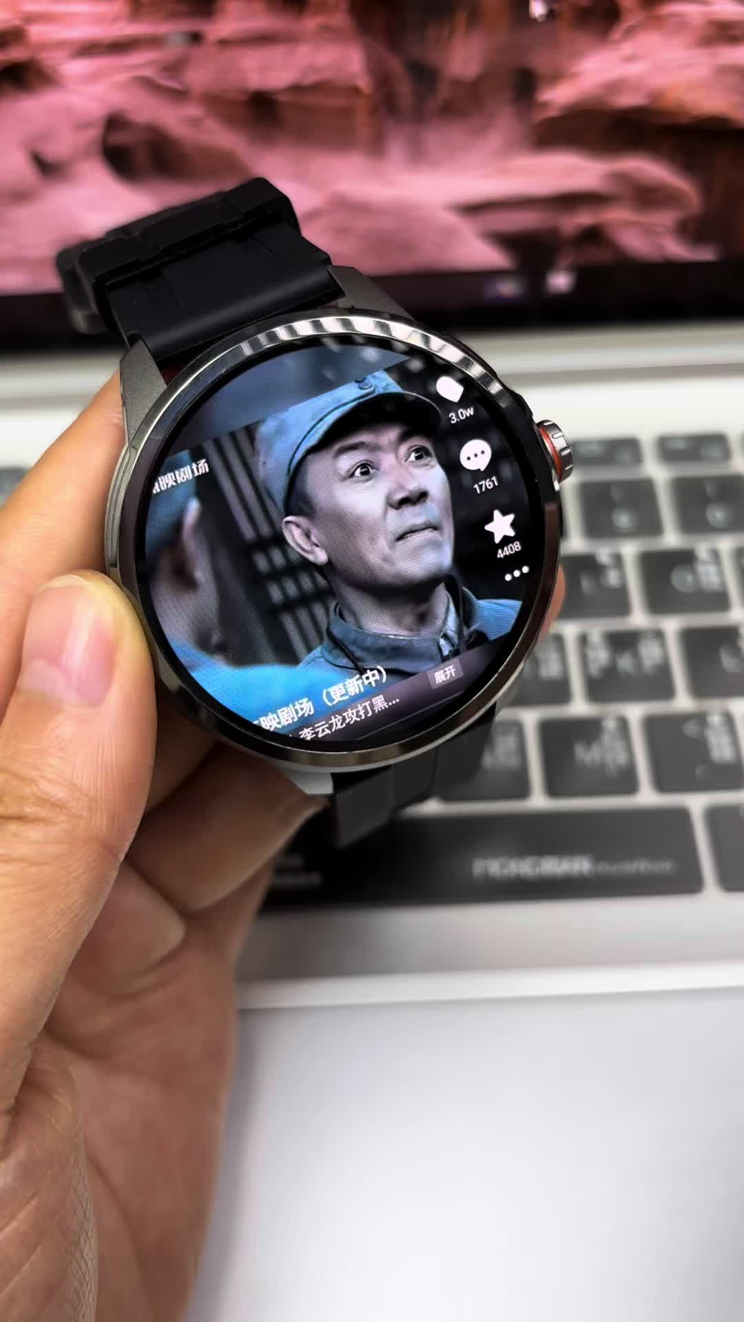 如果你的智能手表续航不行,不妨试一下待机王,超长续航,还能插卡独立,...