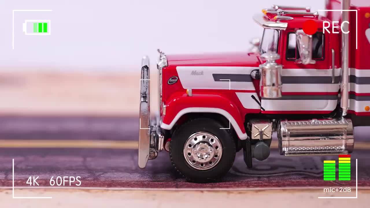 818元的卡车模型值不值?开箱DCP马克畜牧车,拥有公路霸主的气势#...