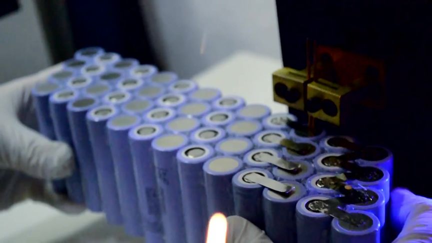 组装电动车48V11.6AH13串4并电动车锂电池,只有2.6KG