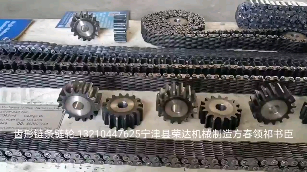 链条链轮 无声静音齿形链条链轮 哈瓦齿形链条链轮