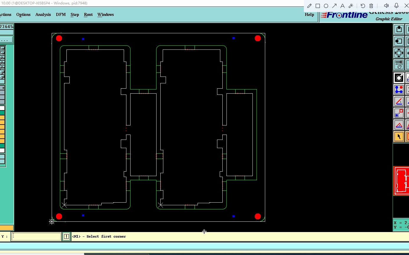 genesis脚本 Set工艺边铺铜皮或铜豆