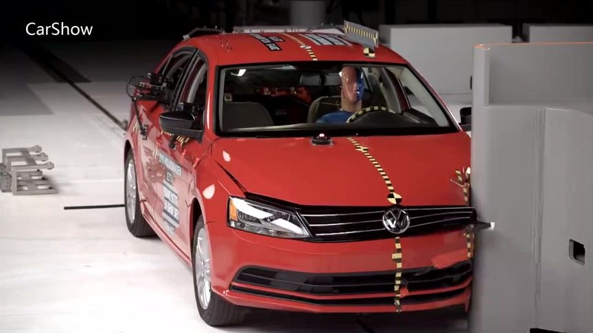 不要再问我大众捷达安全不安全了,看完碰撞测试后你就知道了