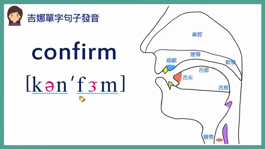 一分钟学会单词-confirm(确认;确定),只需掌握三个要素